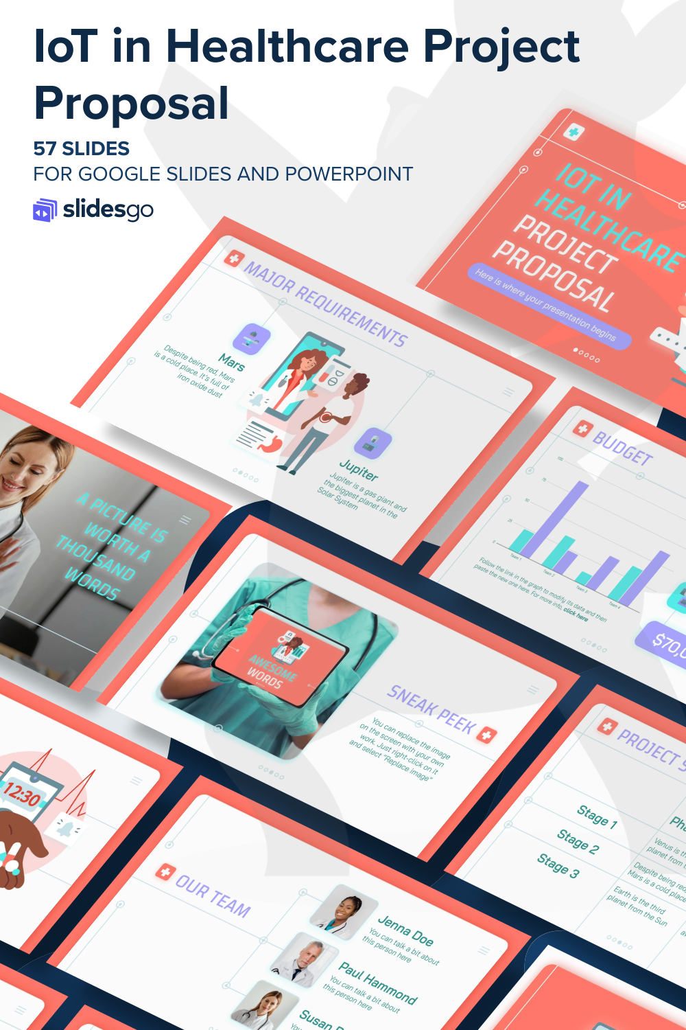 IoT in Healthcare Project Proposal | Google Slides & PPT