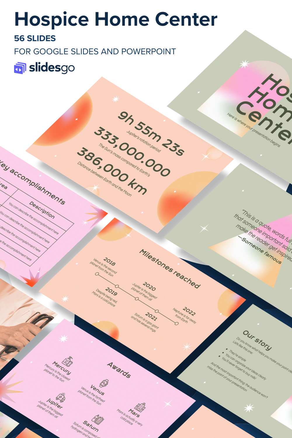 Hospice Home Center | Google Slides & PowerPoint template