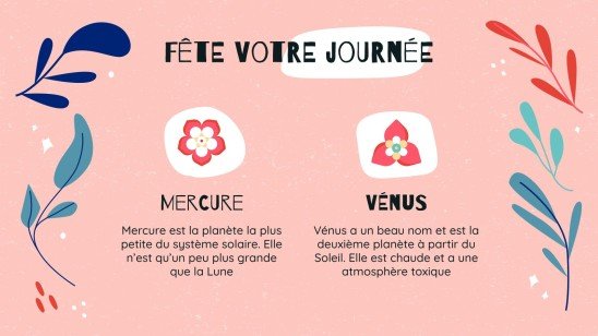 French Grandmother's Day | Google Slides & PowerPoint