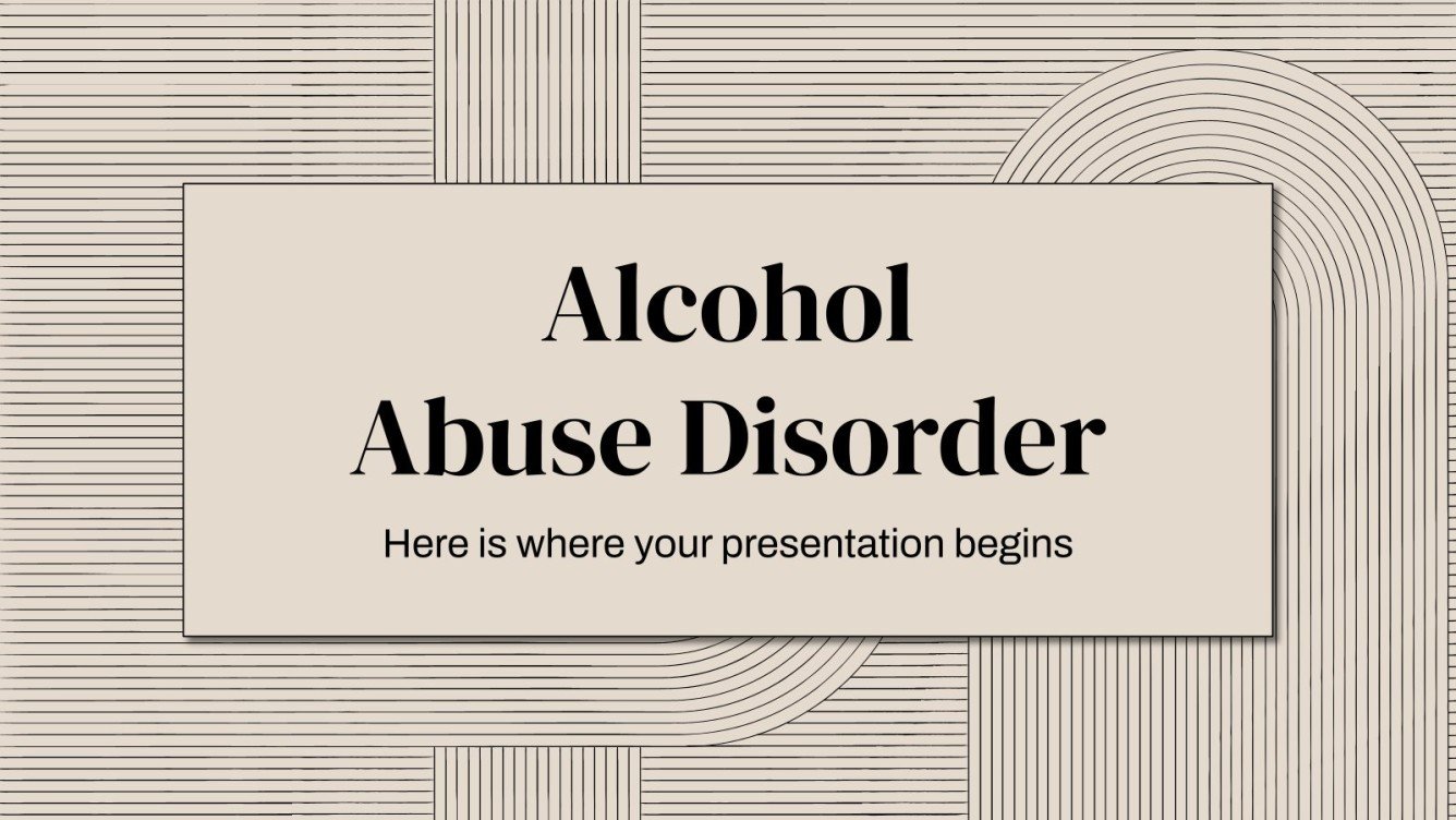 Plantillas de Google Slides y PowerPoint sobre el alcohol