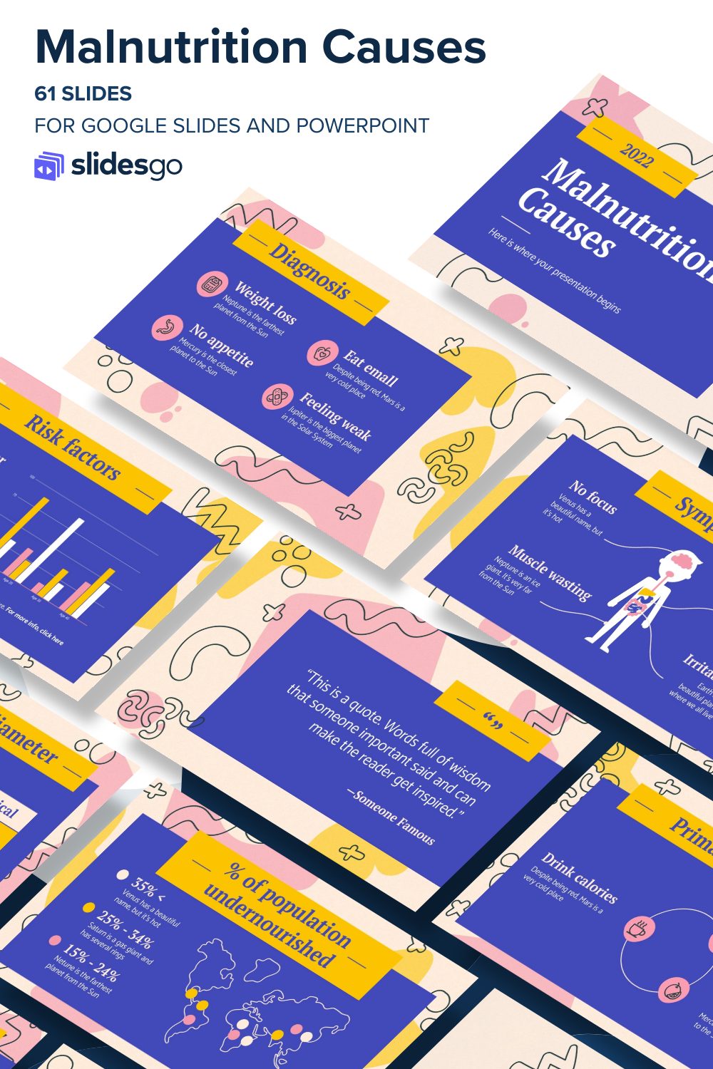 Malnutrition Causes | Google Slides & PowerPoint Template