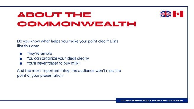 Canada's Commonwealth Day | Google Slides & PowerPoint