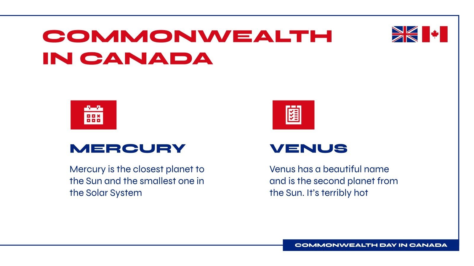Canada's Commonwealth Day | Google Slides & PowerPoint
