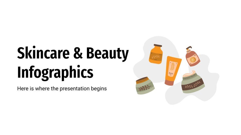 Skincare & Beauty Infographics | Google Slides & PPT Template