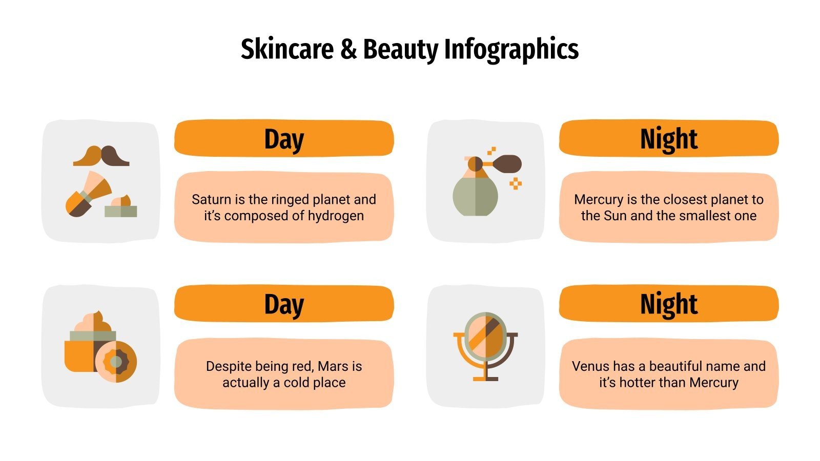 Skincare & Beauty Infographics | Google Slides & PPT Template