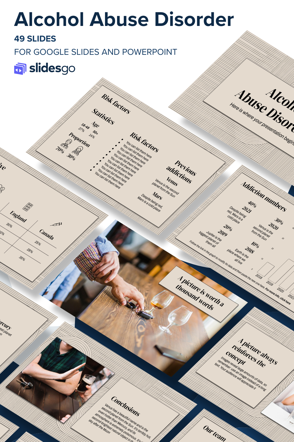 Alcohol Abuse Disorder | Google Slides & PowerPoint