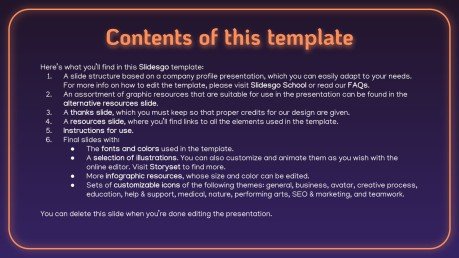 Thai Restaurant Company Profile | Google Slides & PPT