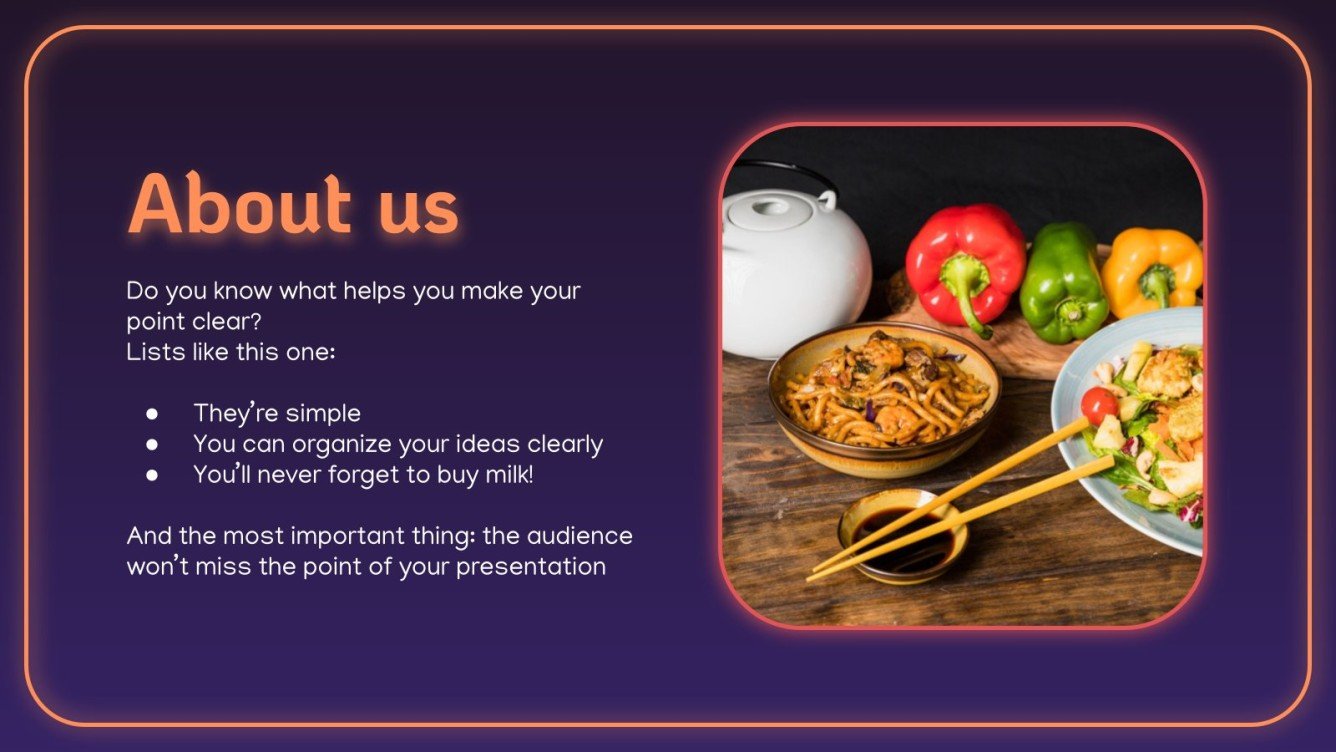 Thai Restaurant Company Profile | Google Slides & PPT