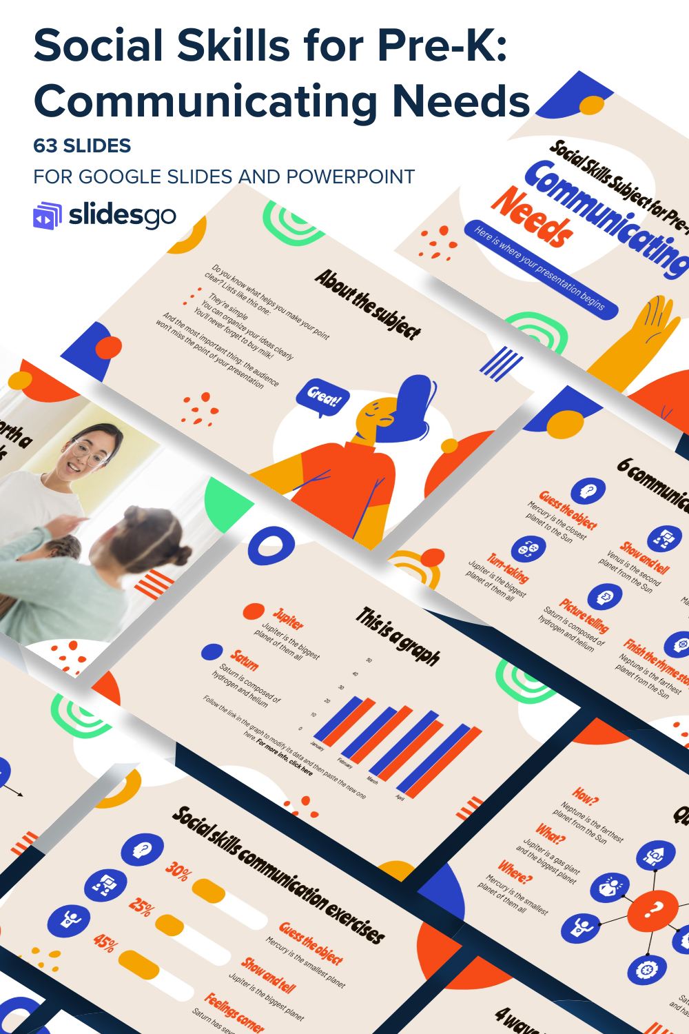 Social Skills Subject for Pre-K: Communicating Needs