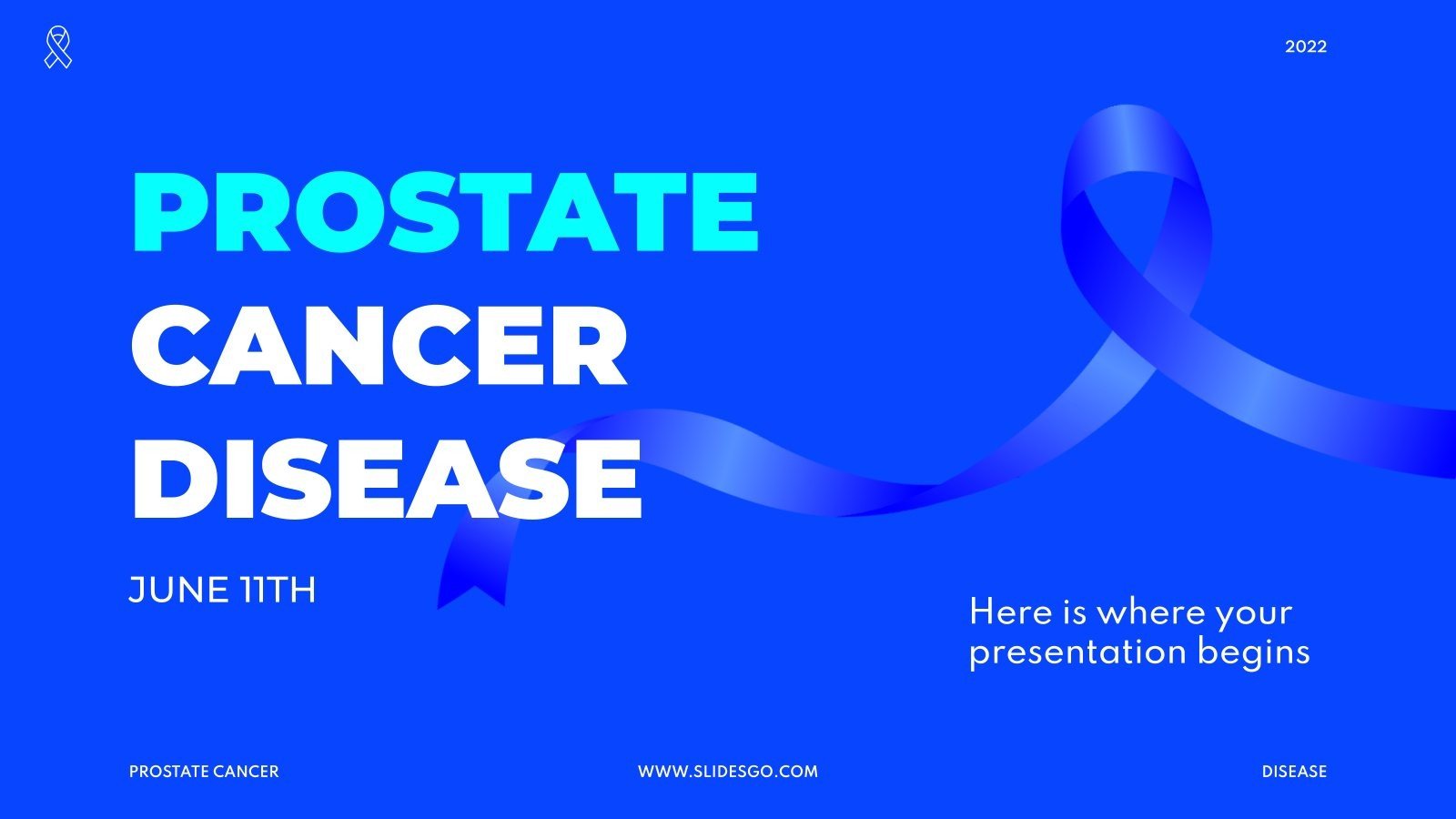 Cancer de la prostate | Google Slides et PowerPoint