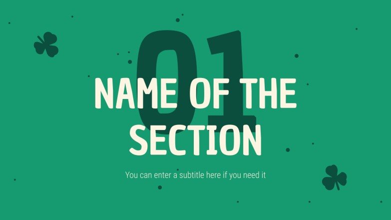 Saint Patrick's Day Google Slides Theme & PowerPoint Template