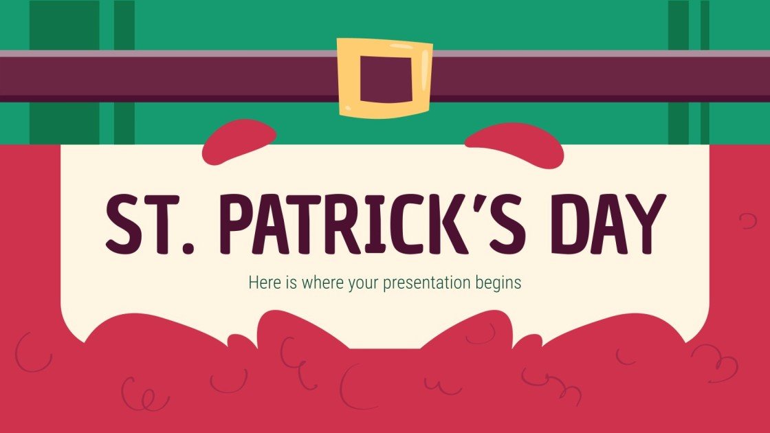Free St Patrick's Day themes for Google Slides & PowerPoint