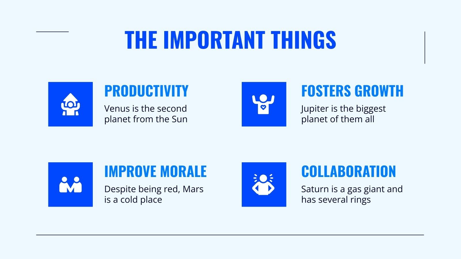 How to Create a Good Work Atmosphere | Google Slides & PPT