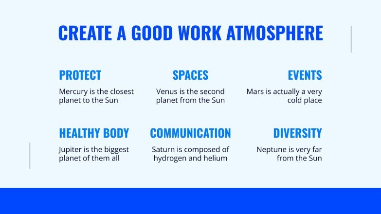 How to Create a Good Work Atmosphere | Google Slides & PPT