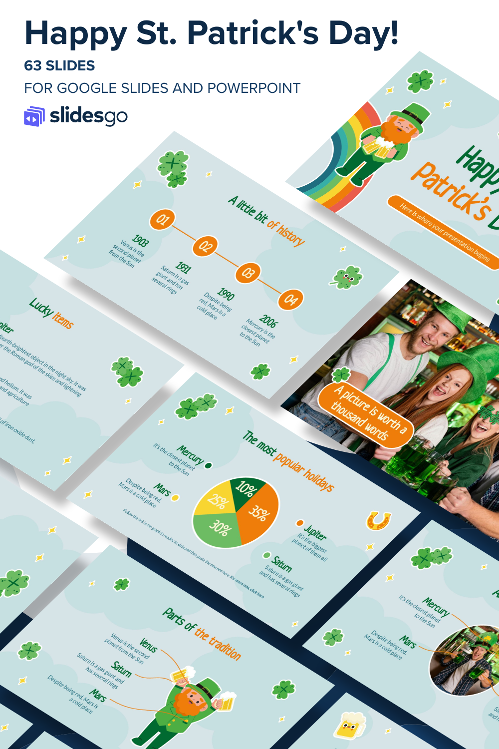 Happy St. Patrick's Day! | Google Slides & PowerPoint