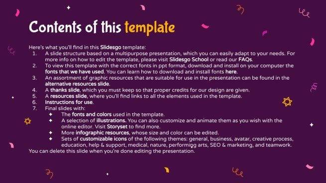 Purim Minitheme | Google Slides & PowerPoint Template