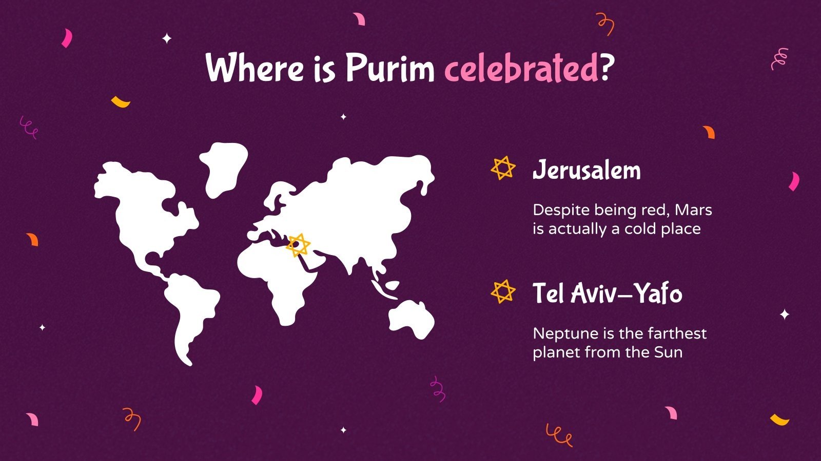 Purim Minitheme | Google Slides & PowerPoint Template