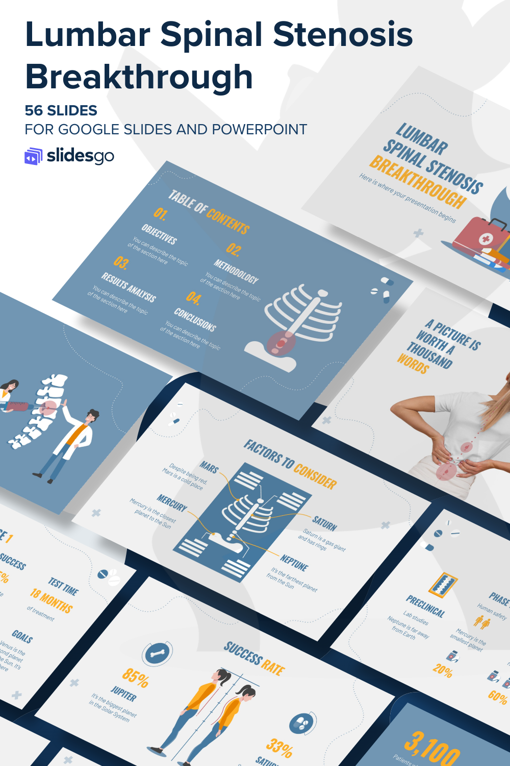 Lumbar Spinal Stenosis Breakthrough | Google Slides & PPT