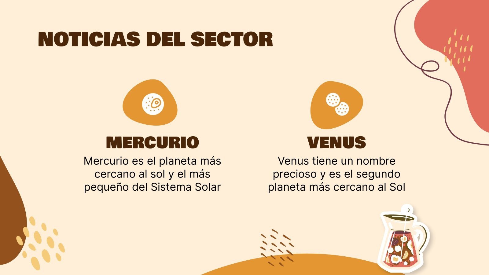 Spanish Food Newsletter | Google Slides & PowerPoint