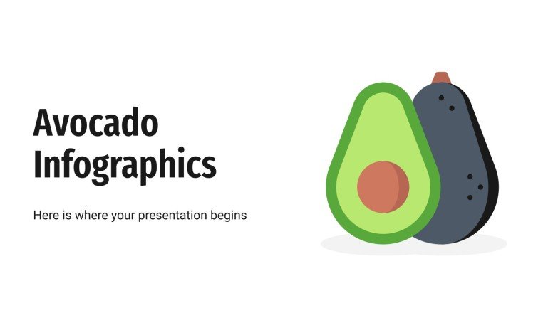 Avocado Infographics | Google Slides & PowerPoint