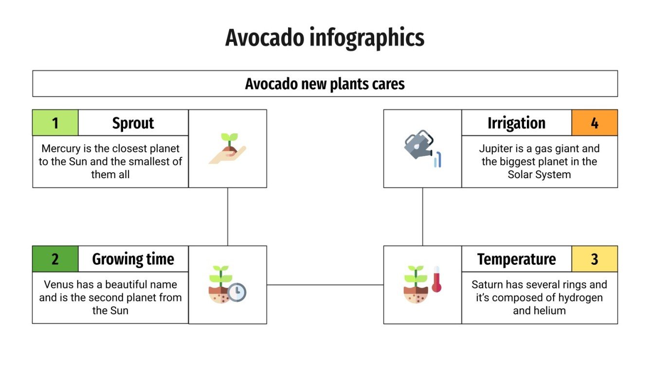 Avocado Infographics | Google Slides & PowerPoint