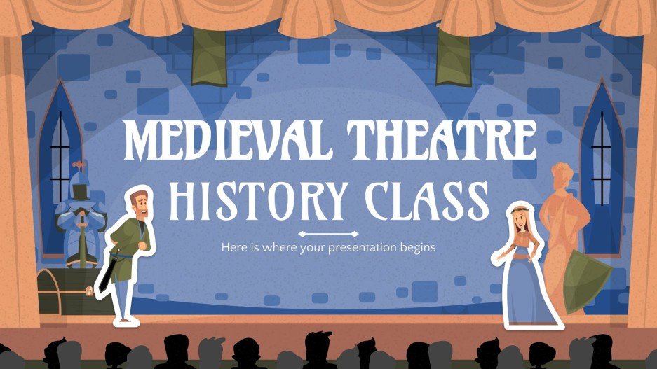 Medieval Theatre History Class | Google Slides & PPT