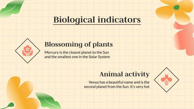 Minitema sobre la primavera | Google Slides y PowerPoint