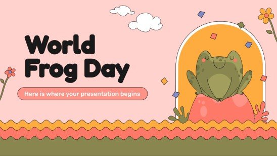 World Frog Day | Google Slides & PowerPoint Template