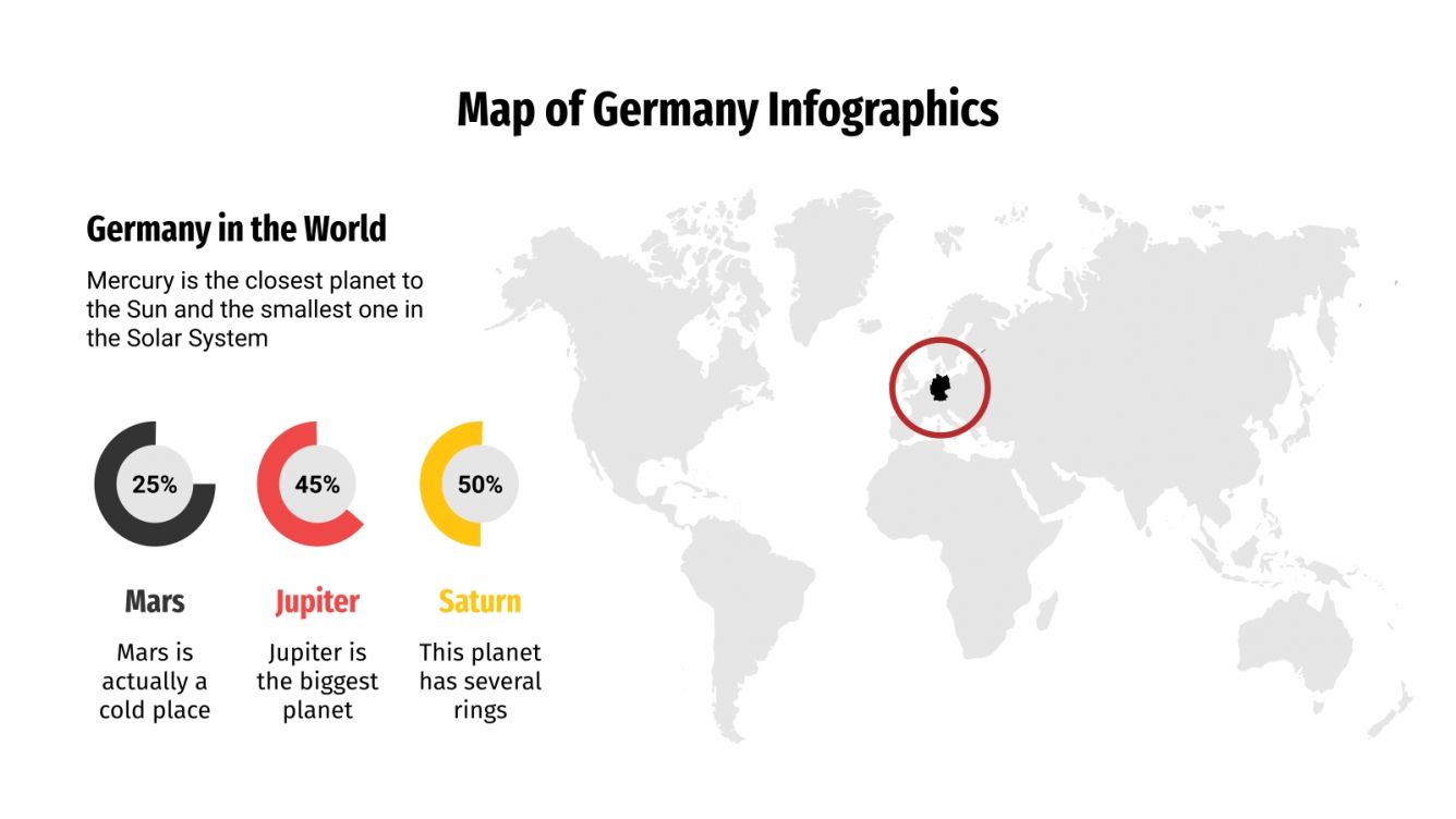 Map of Germany Infographics for Google Slides & PowerPoint