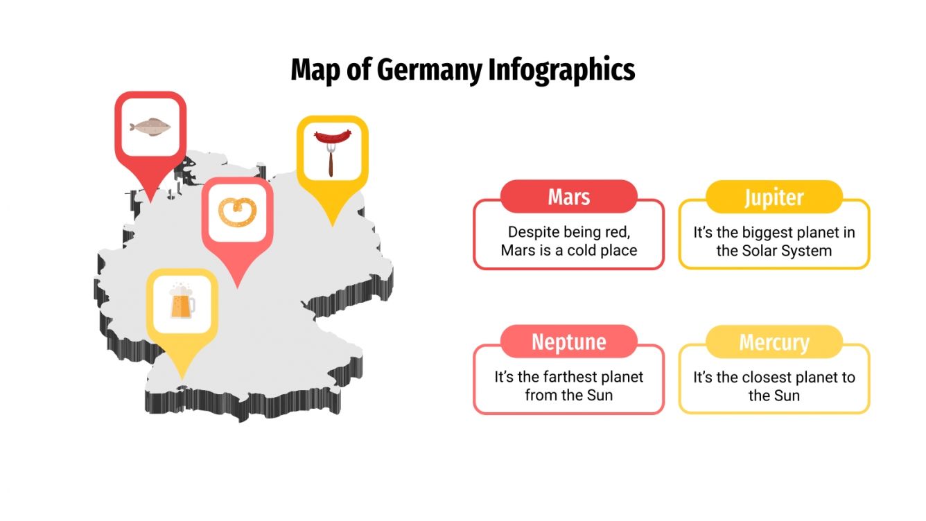 Map of Germany Infographics for Google Slides & PowerPoint