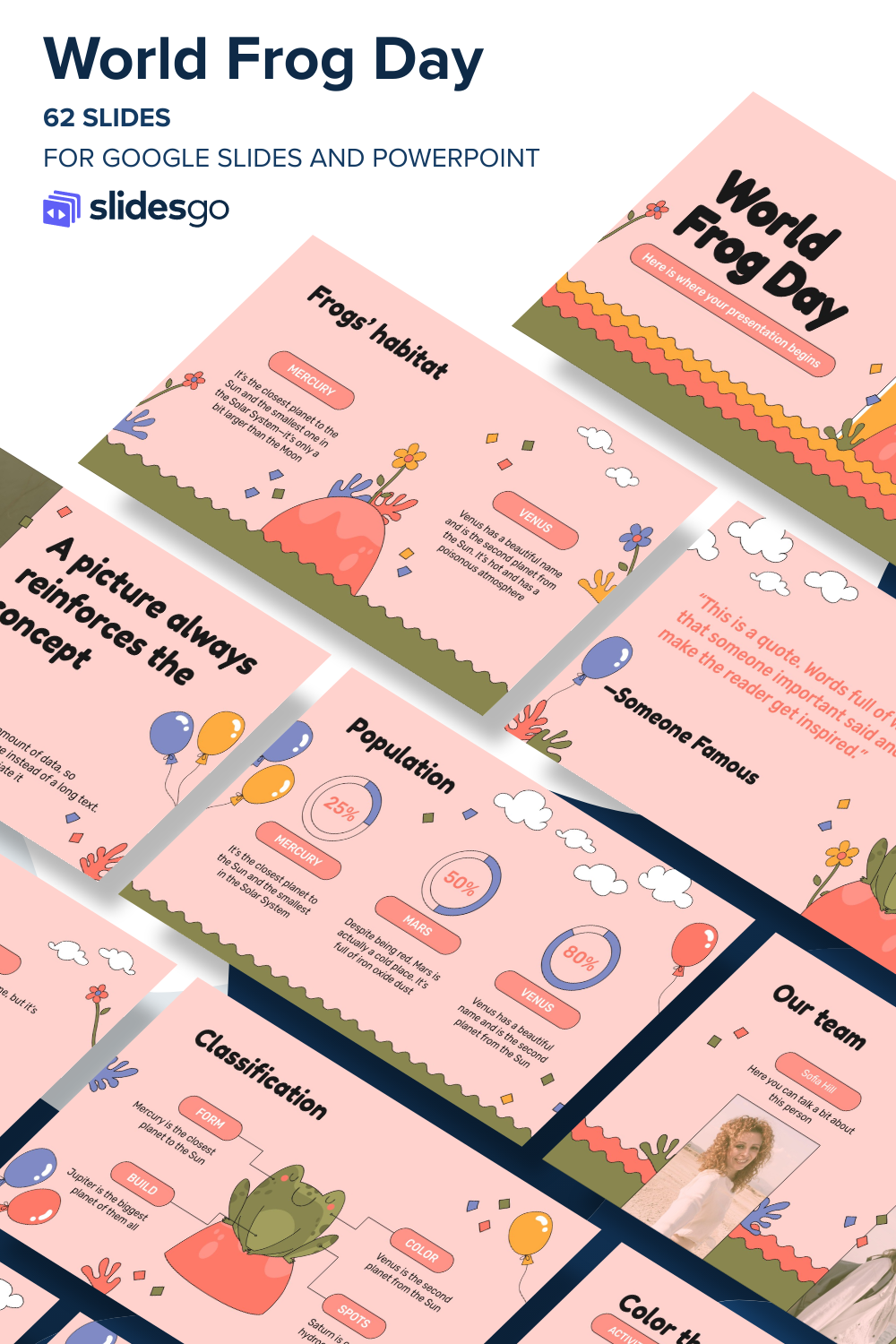 World Frog Day | Google Slides & PowerPoint Template