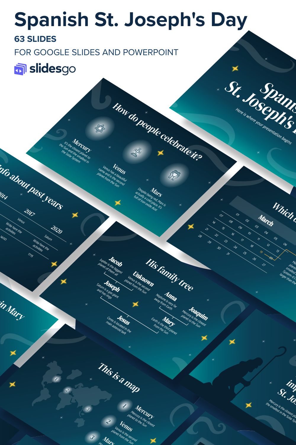 Spanish St. Joseph's Day | Google Slides & PowerPoint
