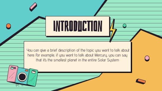 90's School Center Yearbook | Google Slides & PowerPoint