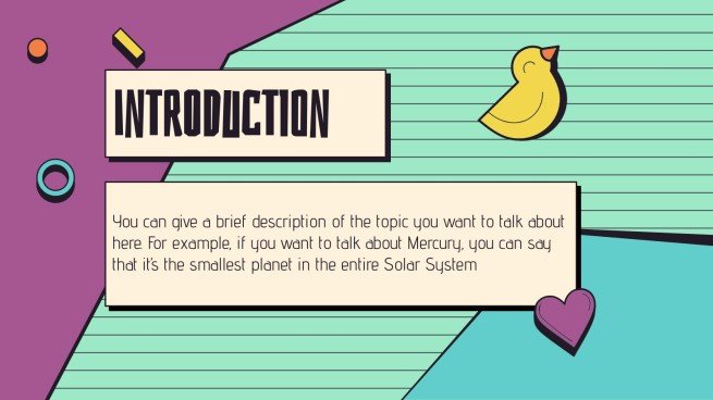 90's School Center Yearbook | Google Slides & PowerPoint