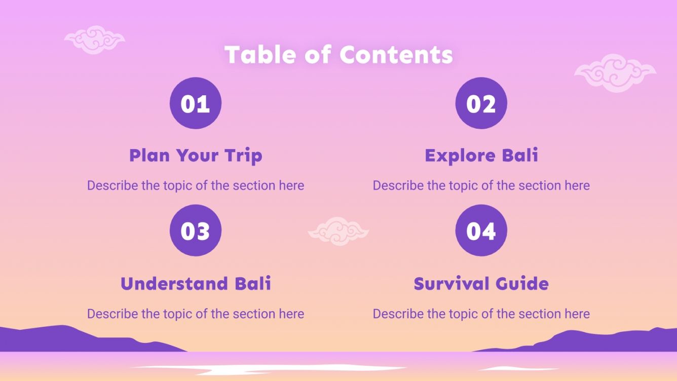 Travel Guide: Bali Google Slides theme & PowerPoint template