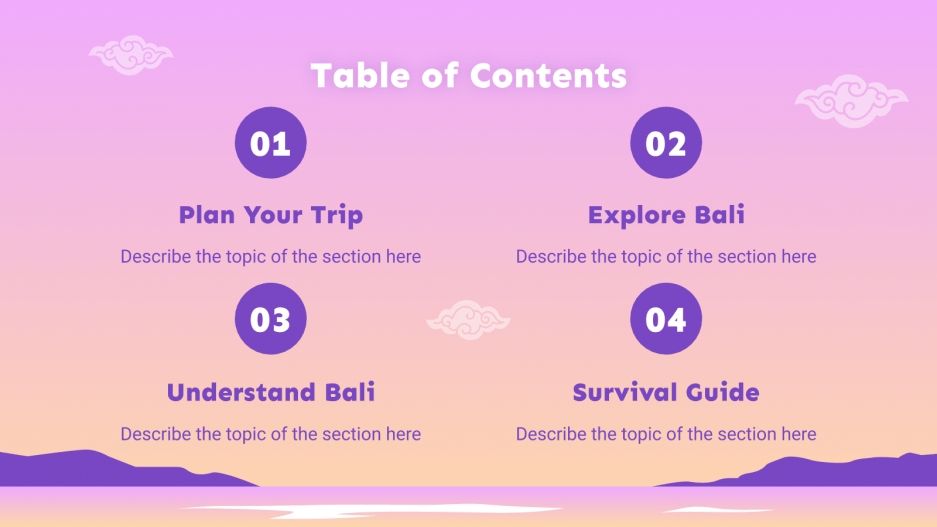 Travel Guide: Bali Google Slides theme & PowerPoint template