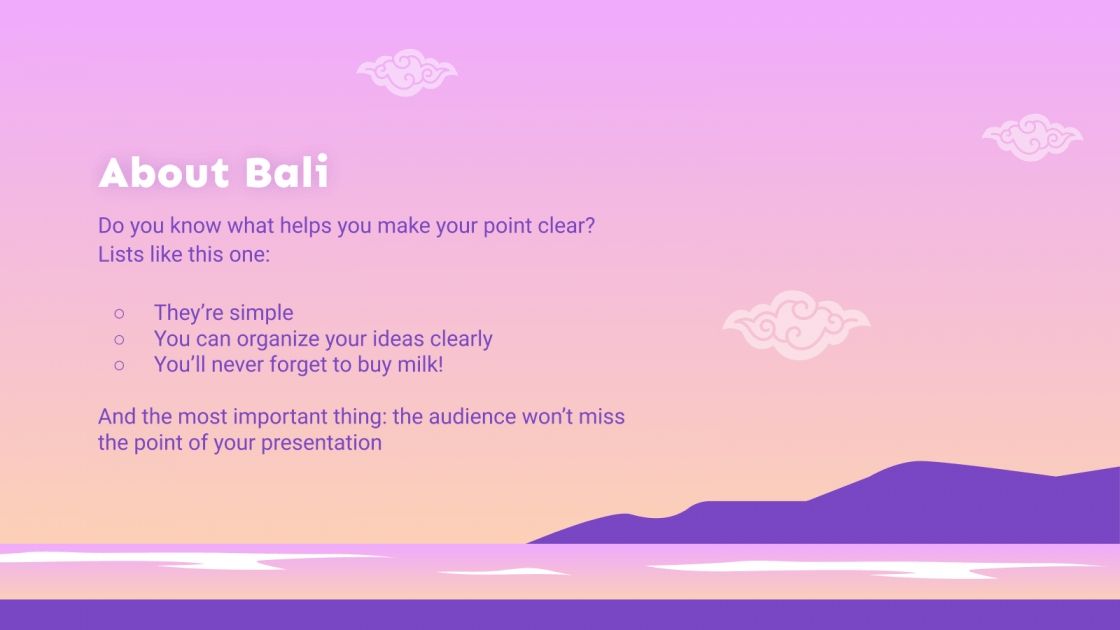 Travel Guide: Bali Google Slides theme & PowerPoint template