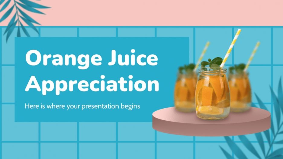 Plantillas gratis de Fruta para Google Slides y PowerPoint
