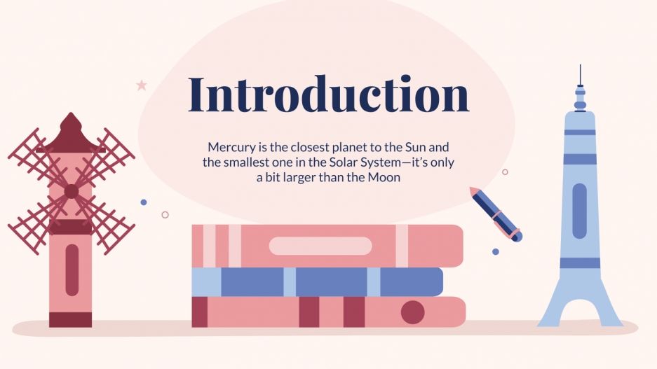 French Literature Google Slides theme & PowerPoint template