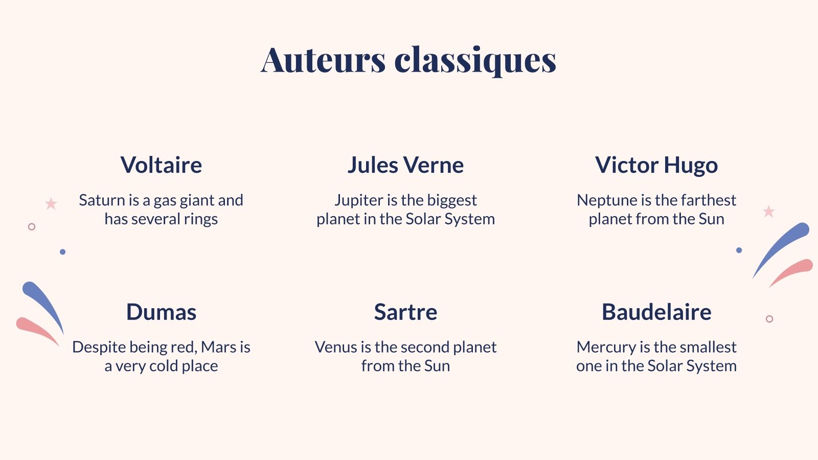 French Literature Google Slides theme & PowerPoint template