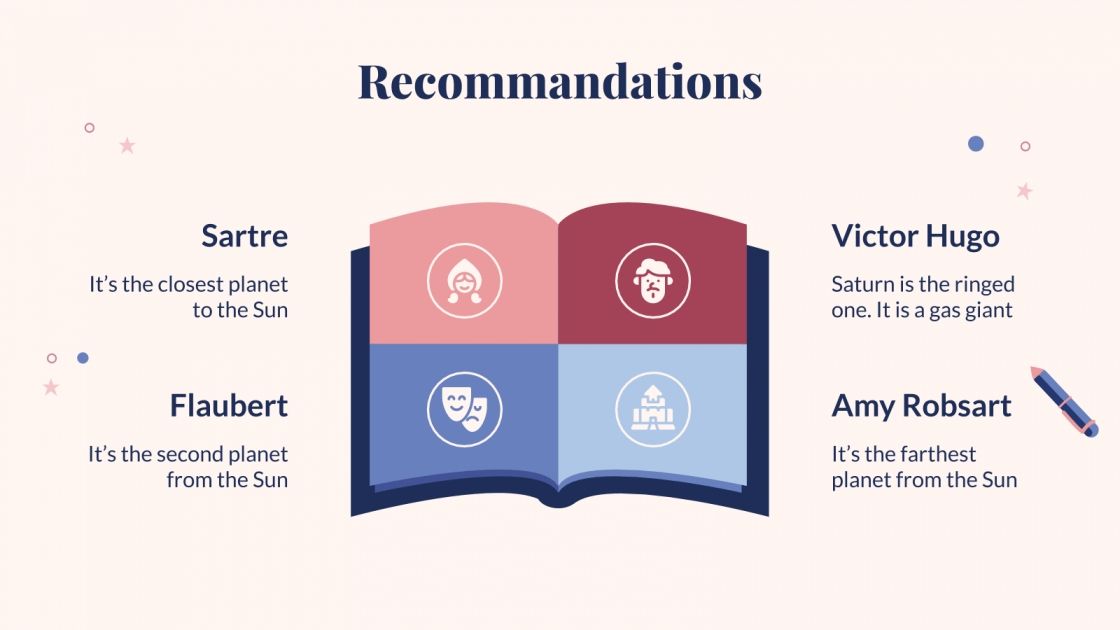 French Literature Google Slides theme & PowerPoint template