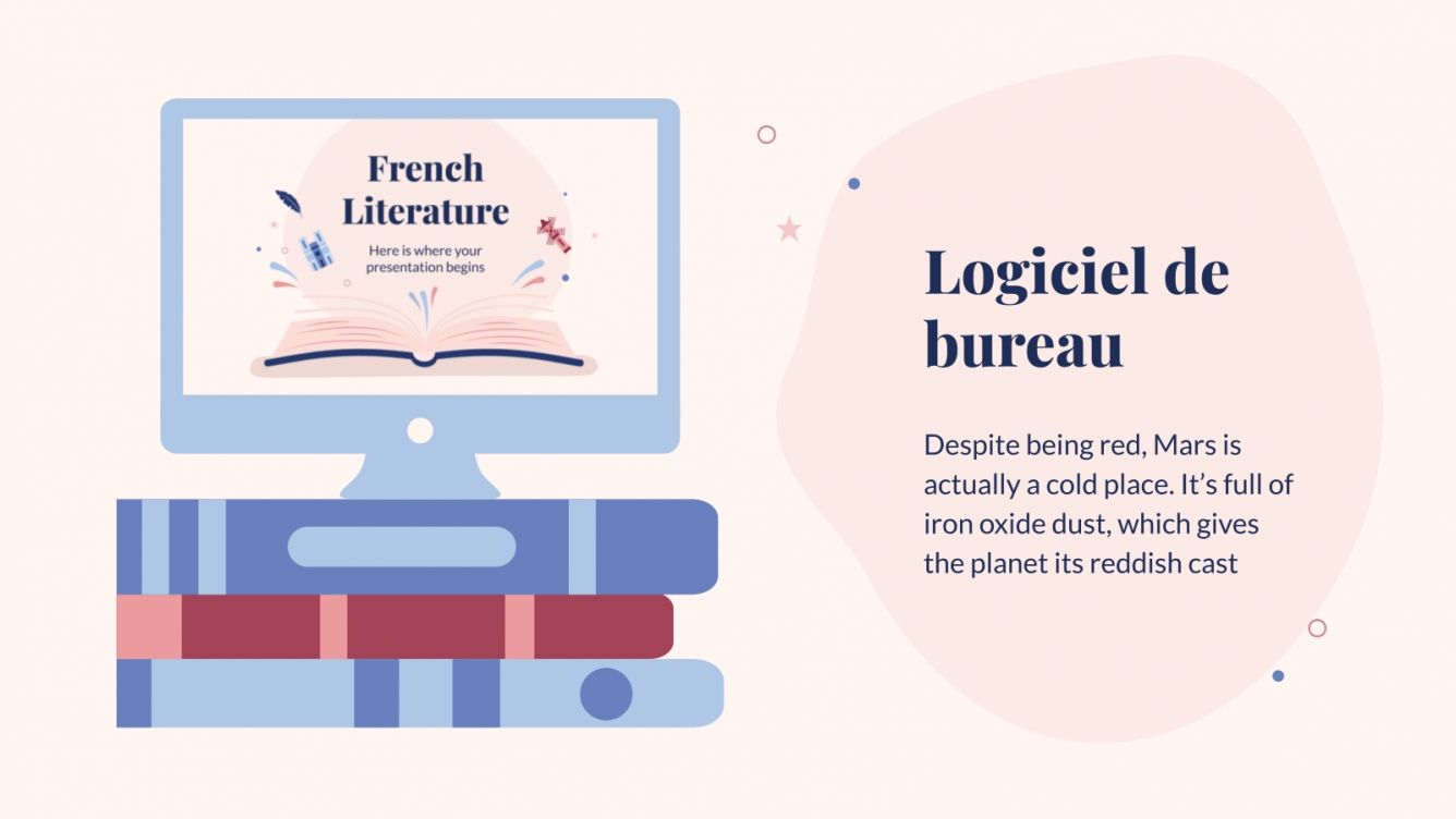 French Literature Google Slides theme & PowerPoint template