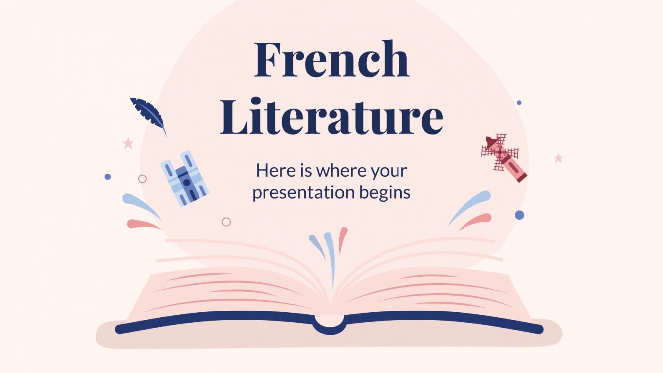 French-related Free Google Slides & PowerPoint Templates