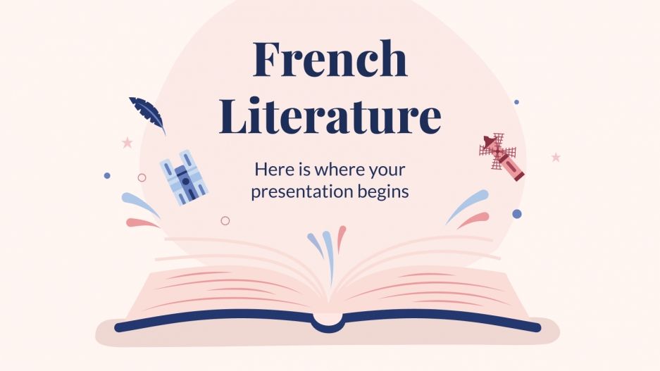 French-related Free Google Slides & PowerPoint Templates