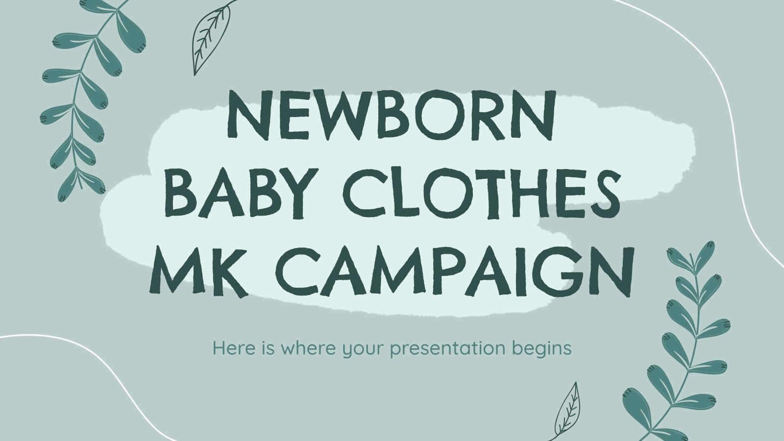 Free baby-themed templates for Google Slides and PPT