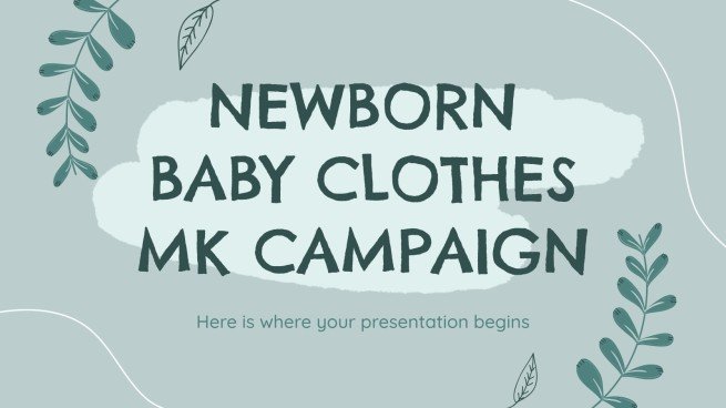Free baby-themed templates for Google Slides and PPT