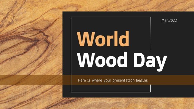 Free templates about Wood for Google Slides & PowerPoint