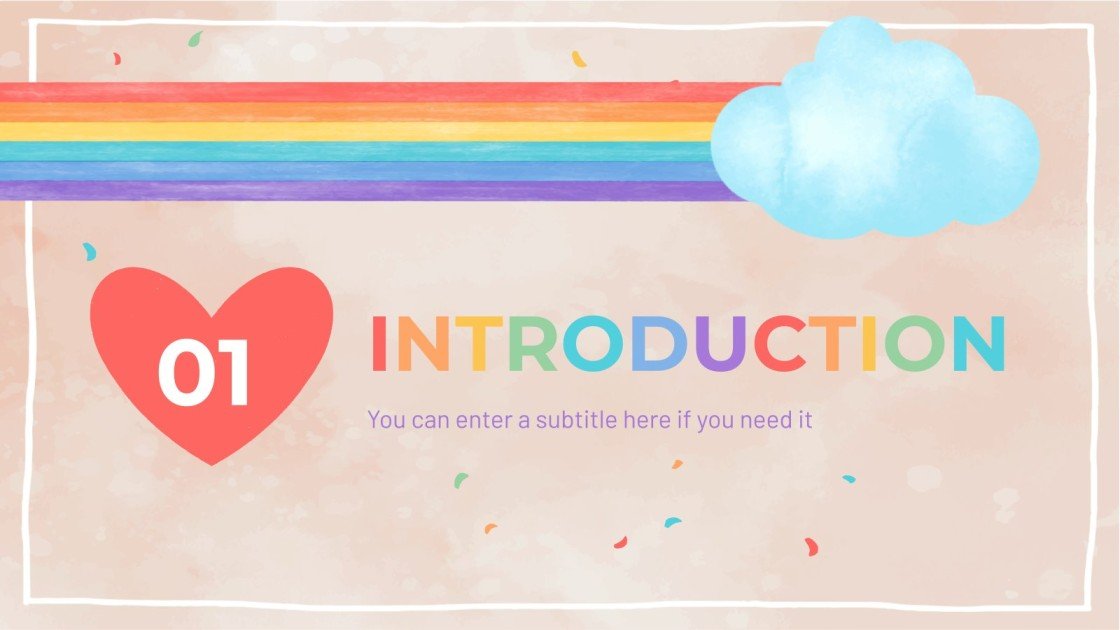 Over the Rainbow | Google Slides & PowerPoint template