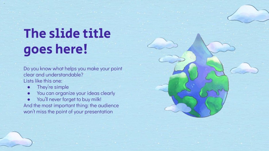 Happy World Water Day! Minitheme | Google Slides & PowerPoint