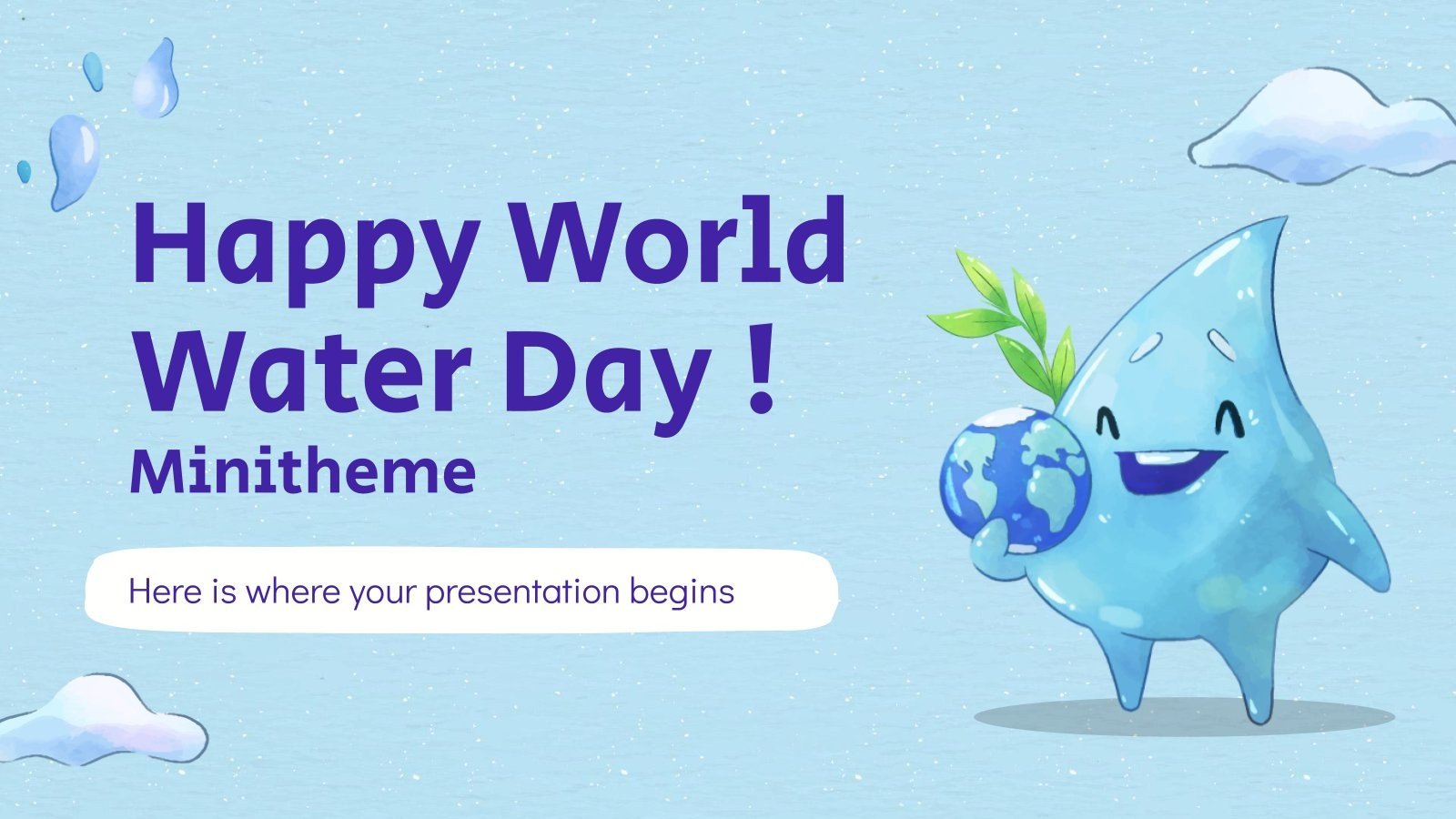 Free Water Google Slides Themes and PowerPoint Templates